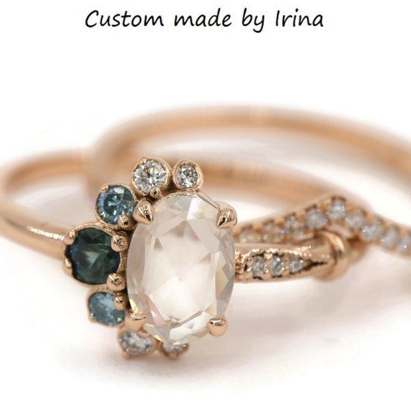 Ethereal Engagement Ring - Etsy