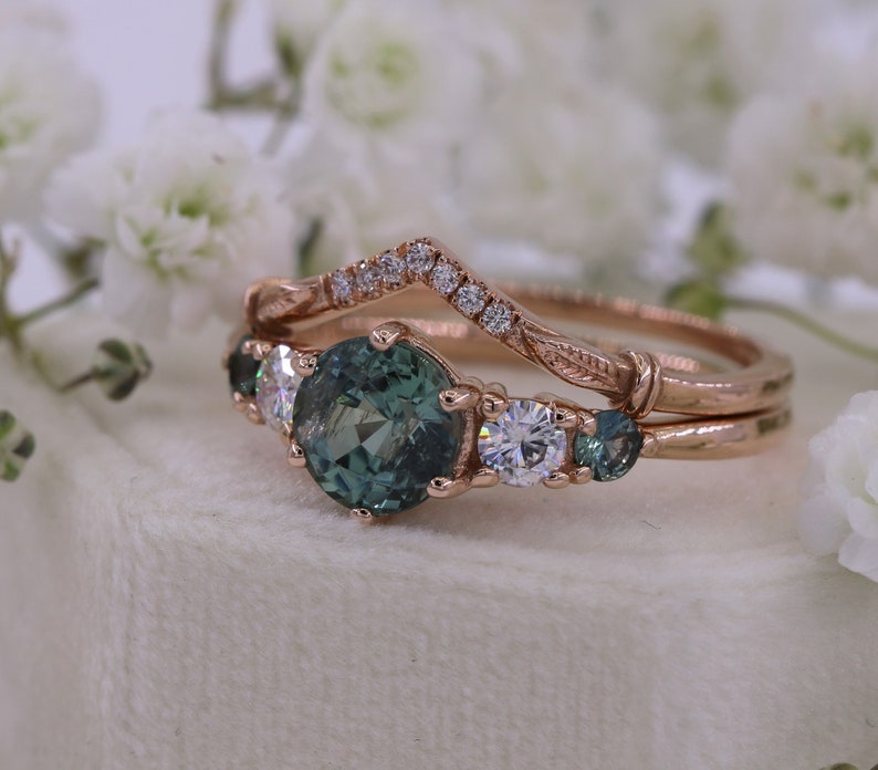 Custom Made 5 Stone Ring Setting ONLY - Etsy