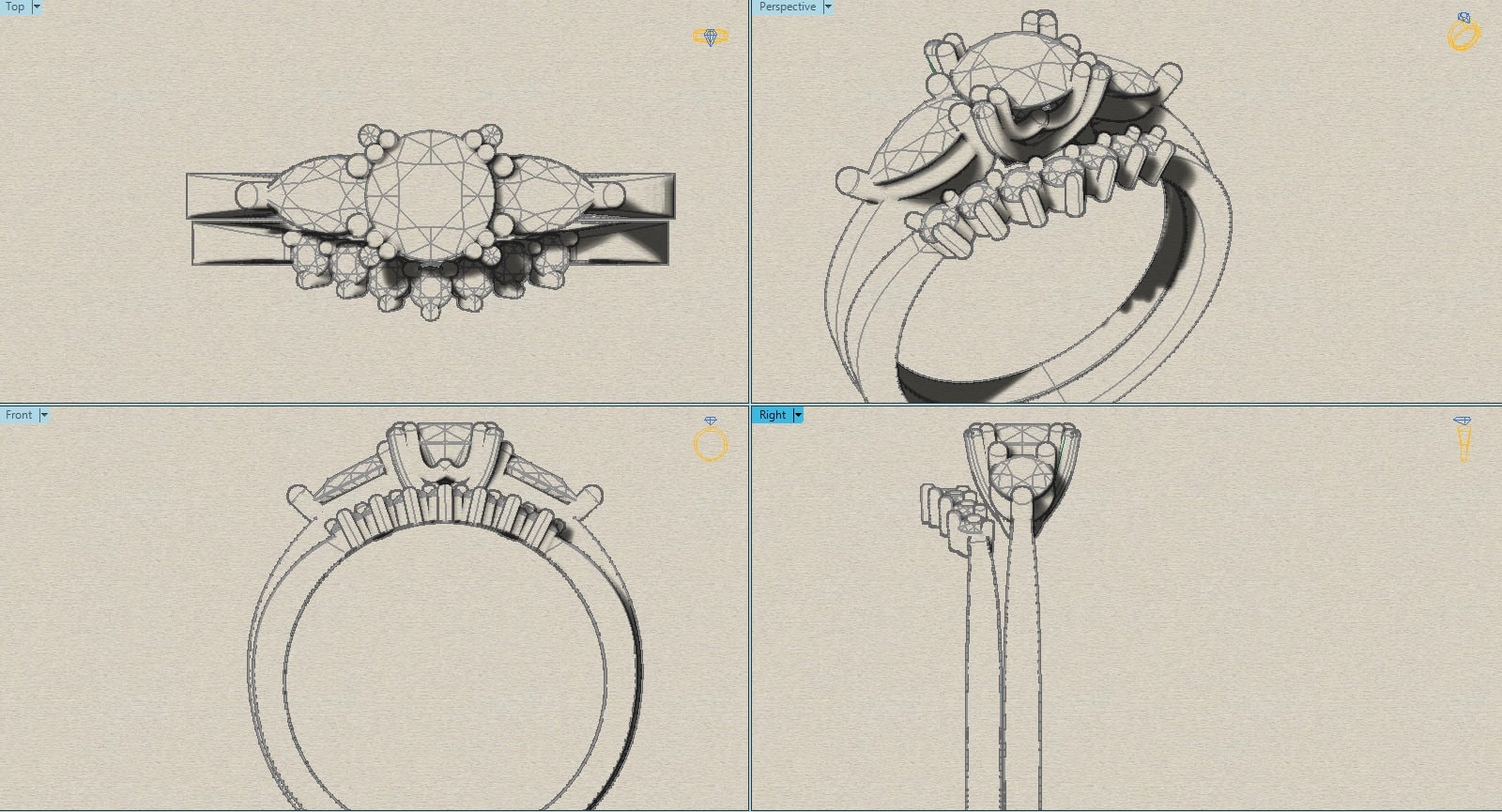 Custom Engagement Ring, Custom ring design, 3D CAD design a ring ... Custom Engagement Ring, Custom ring design, 3D CAD design a ring ...