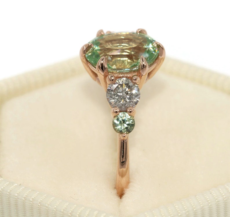 Custom Made 5 Stone Engagement Ring SETTING ONLY - Etsy