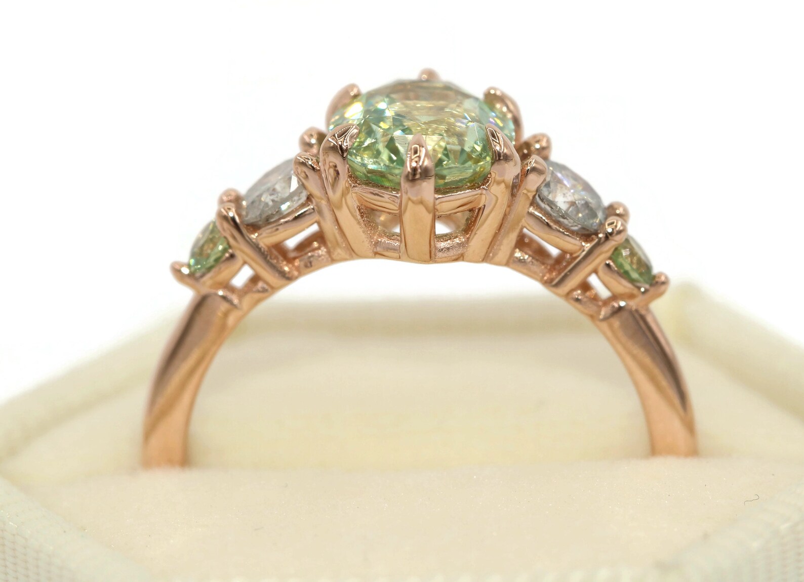 Custom Made 5 Stone Engagement Ring SETTING ONLY - Etsy