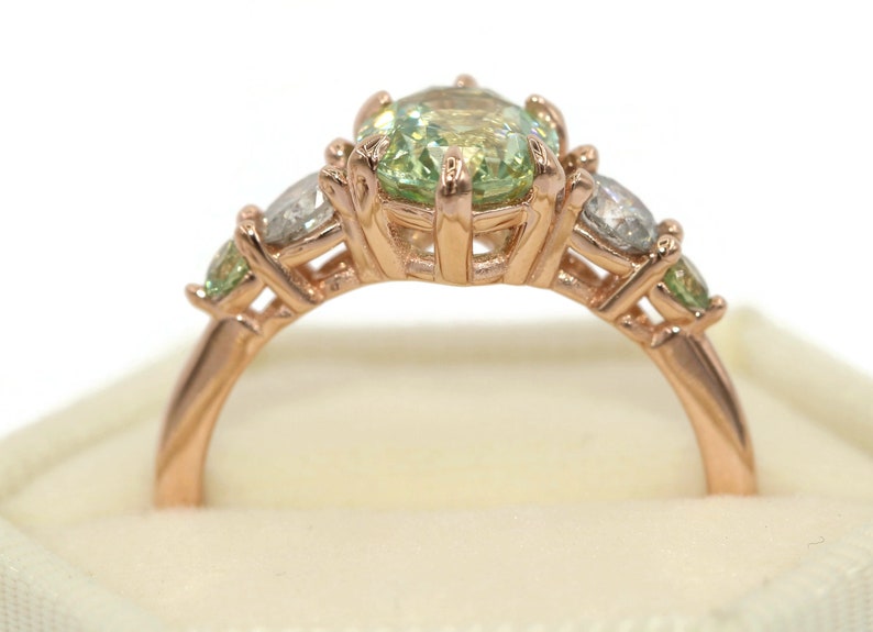 Custom Made 5 Stone Engagement Ring SETTING ONLY - Etsy