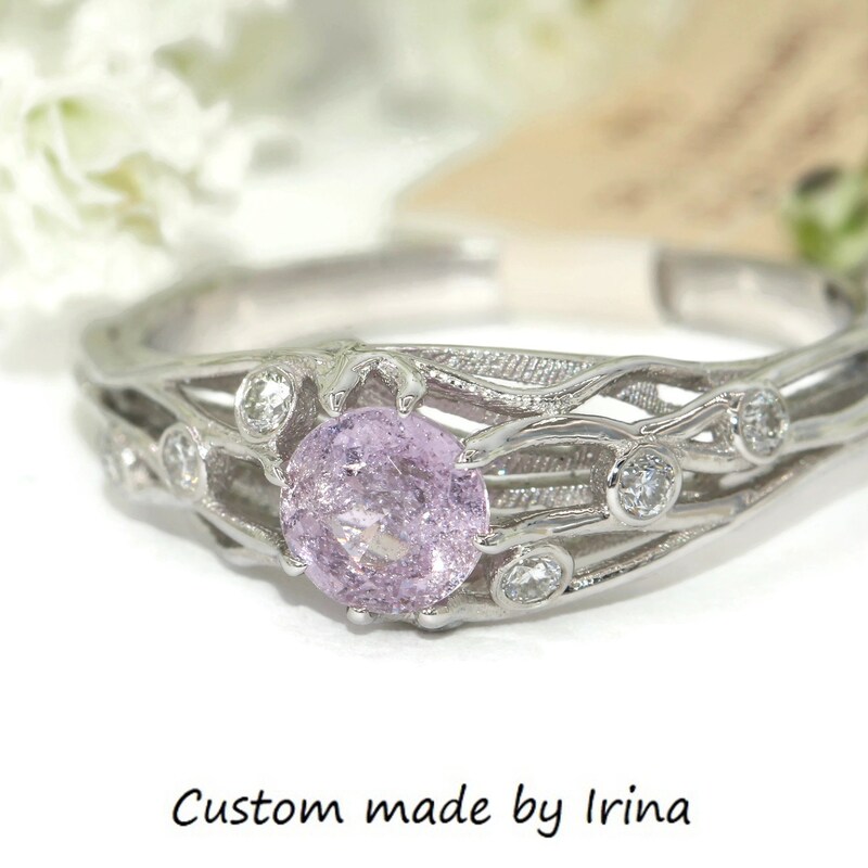 Ethereal Engagement Ring - Etsy