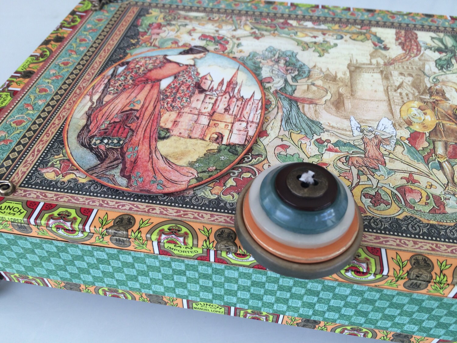 Enchanted Forest Memory Box Jewelery Box One of A Kind - Etsy