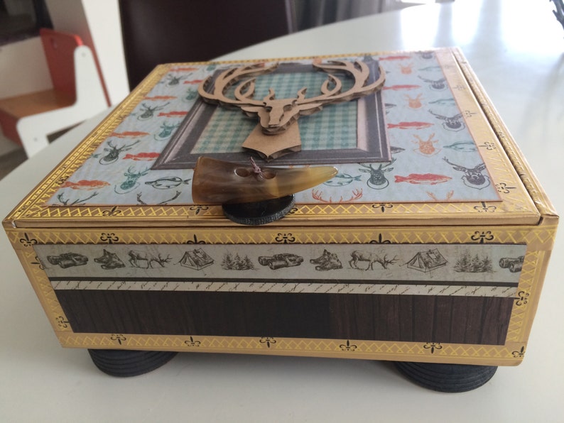 Oh Deer Hunters Box Memory Box Keepsake Box Sportsmans Box - Etsy