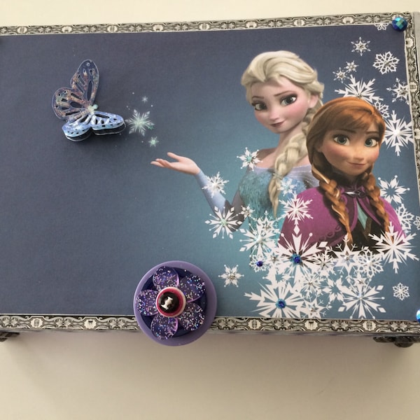 Frozen Jewelry Box - Etsy