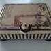 Time Traveler Jewelery Box Keepsake Box Decorative Altered Cigar Box ...