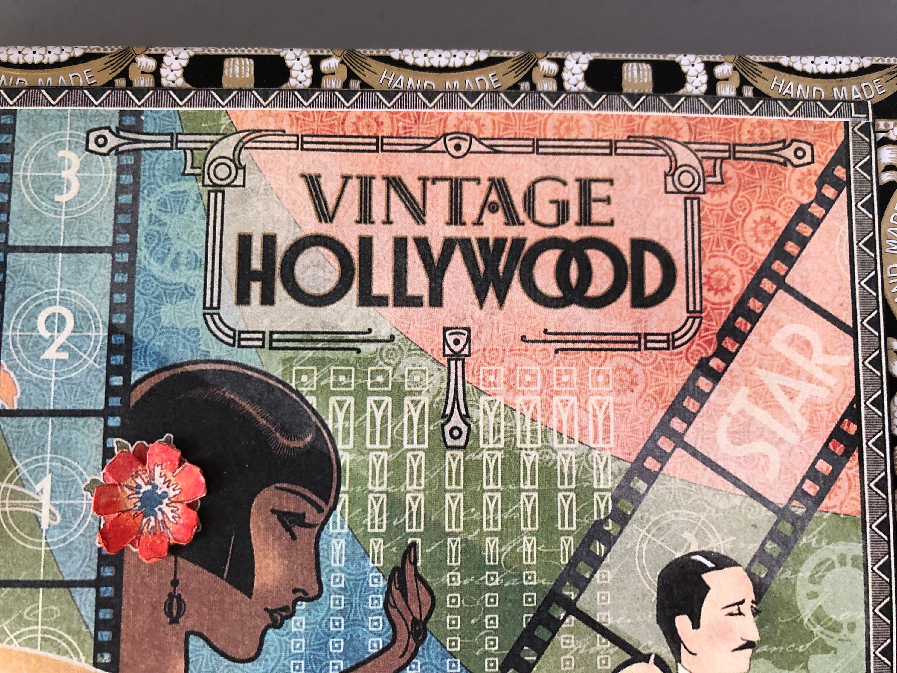 Hollywood Vintage Decorative Box Memory Box - Etsy