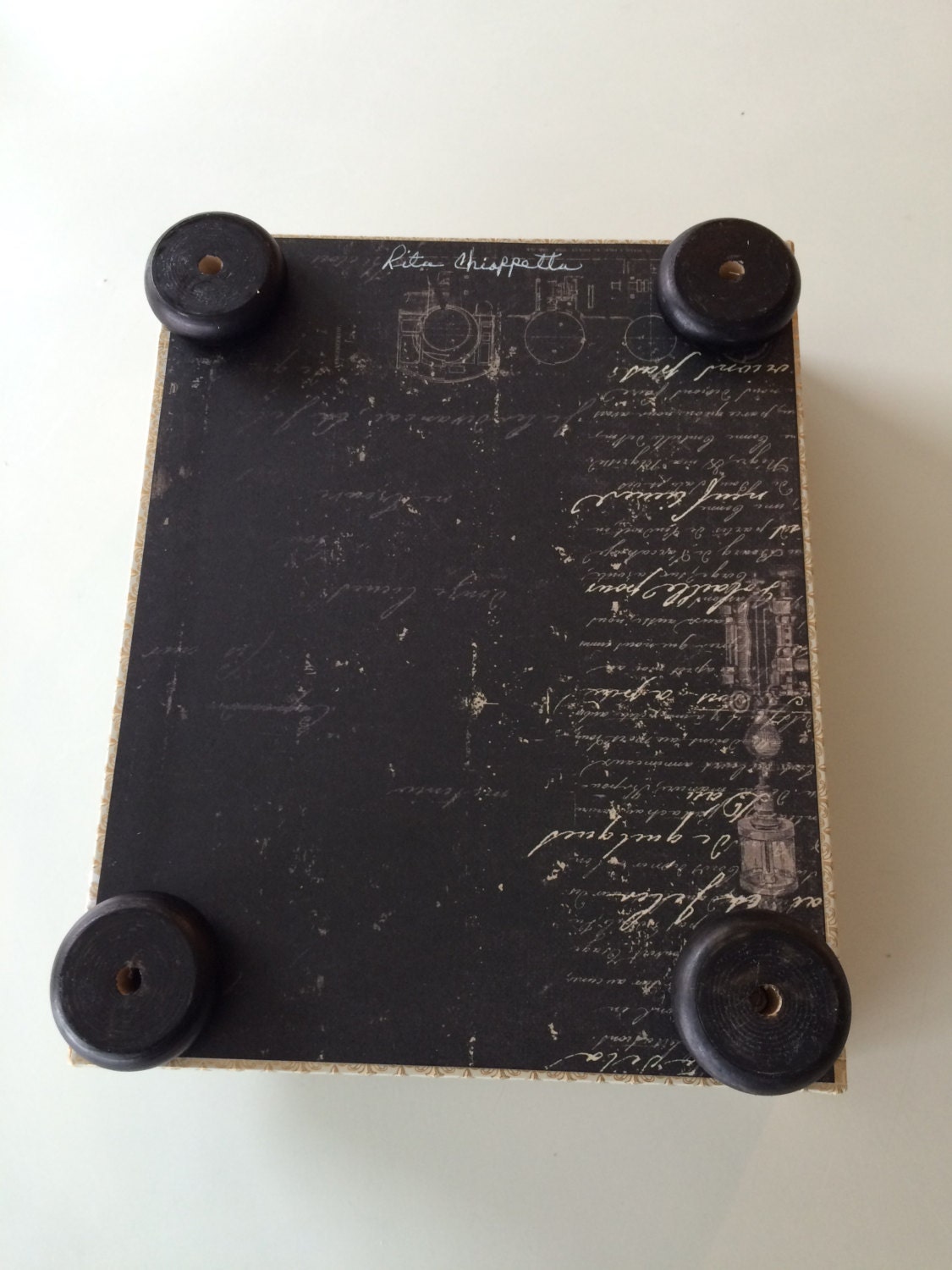 Time Traveler Jewelery Box Keepsake Box Decorative Altered Cigar Box ...