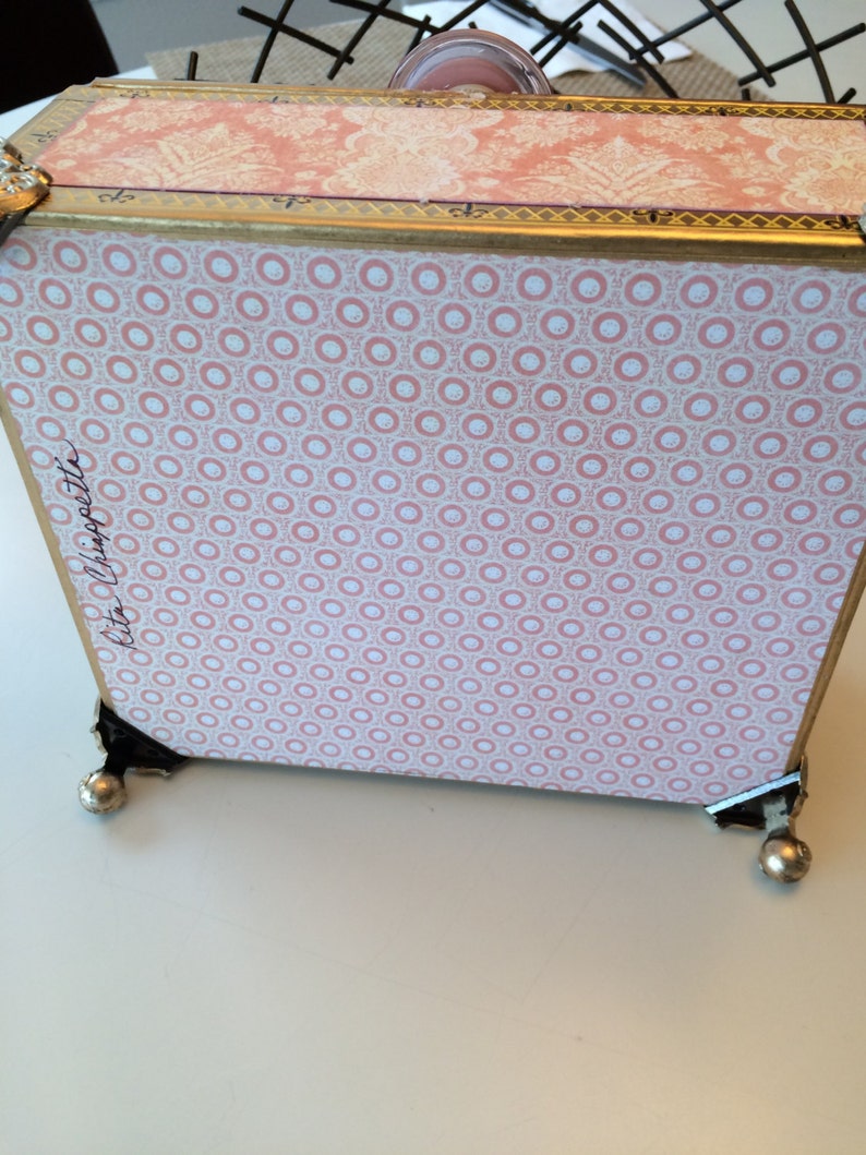 Victorian Splendor Memory & Keepsake Box Decorative Box Embellished Box ...