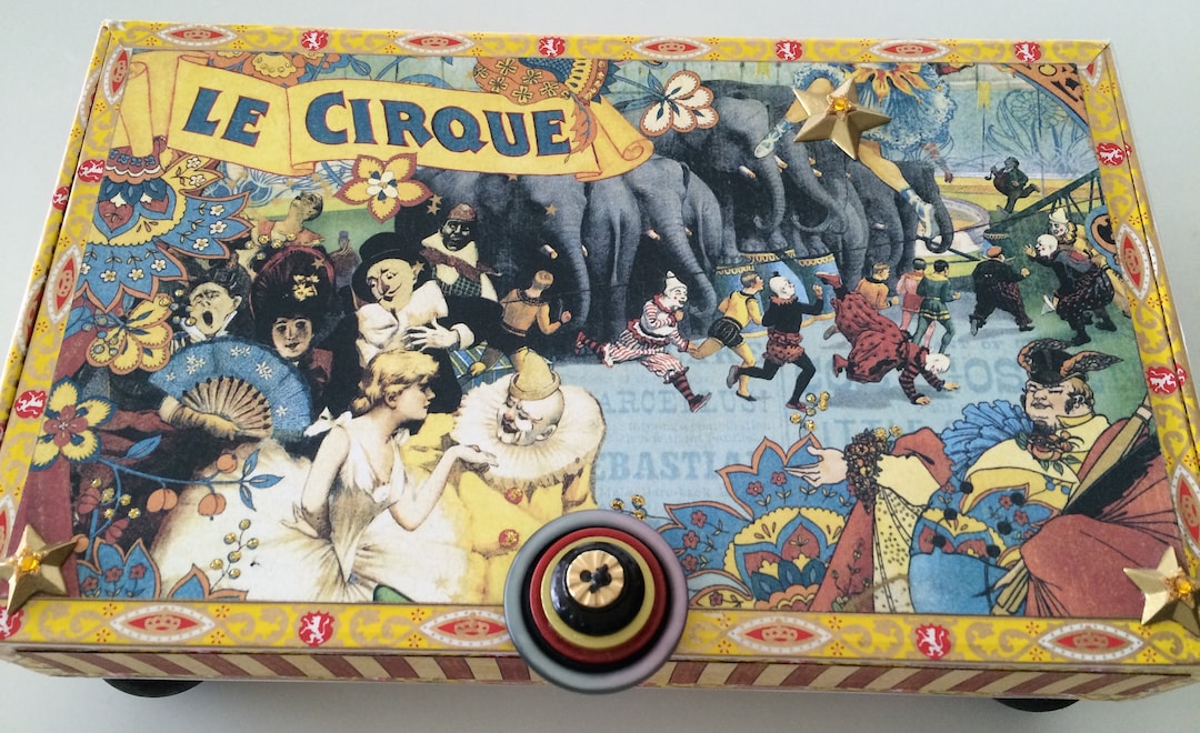 Fantasy Circus Box: Vintage Style Keepsake - Etsy