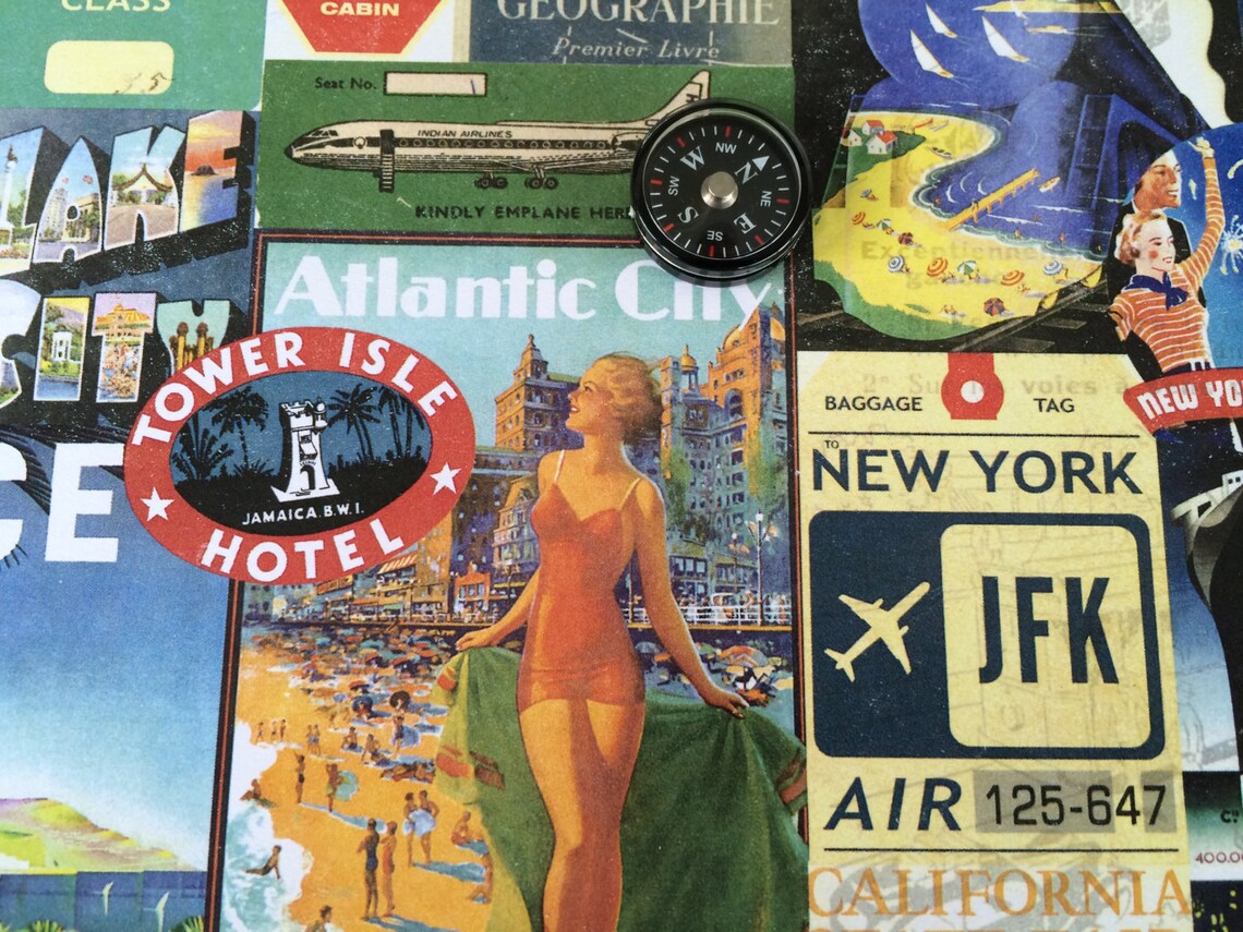 Travel Keepsake Memory Box Jewelery Box Storage Box Altered - Etsy