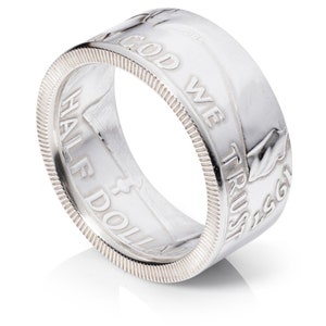 1948 Silver Dollar Coin Ring - Etsy