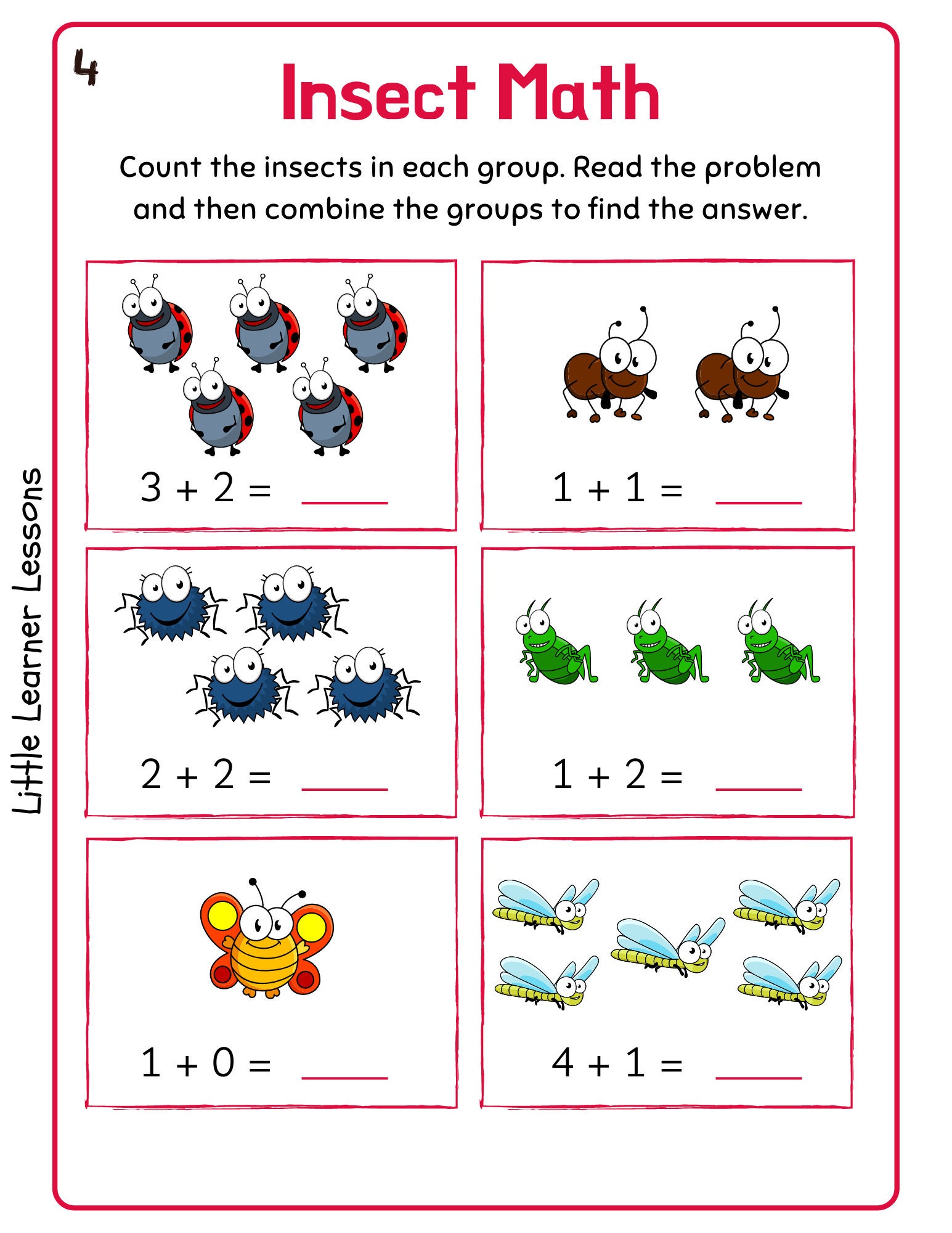 Printable Preschool & Kindergarten Math Workbook Numbers 0 5 - Etsy