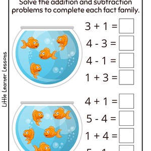 Printable Preschool & Kindergarten Math Workbook Numbers 0 5 - Etsy