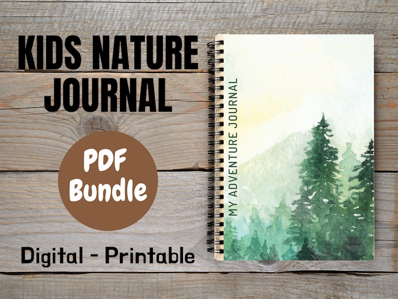 Nature Journal for Kids | Charlotte Mason Inspired Printable | Outdoor ...