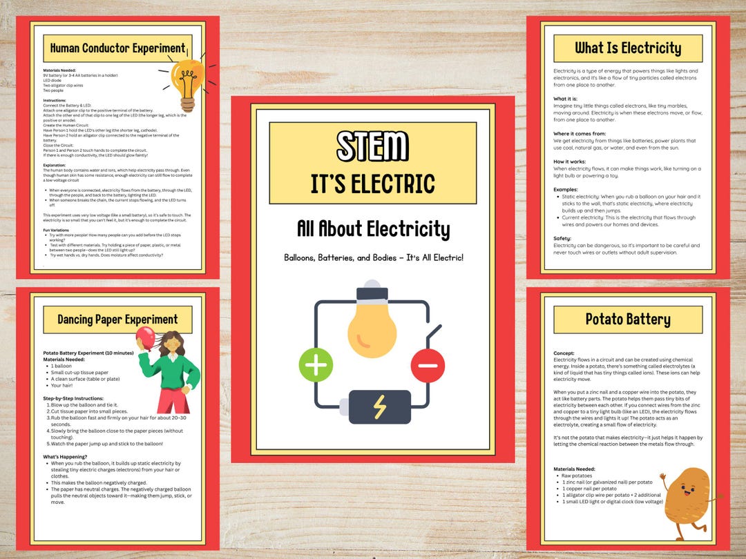 Electricity STEM Activities for Kids | Hands-on Science Experiments ...