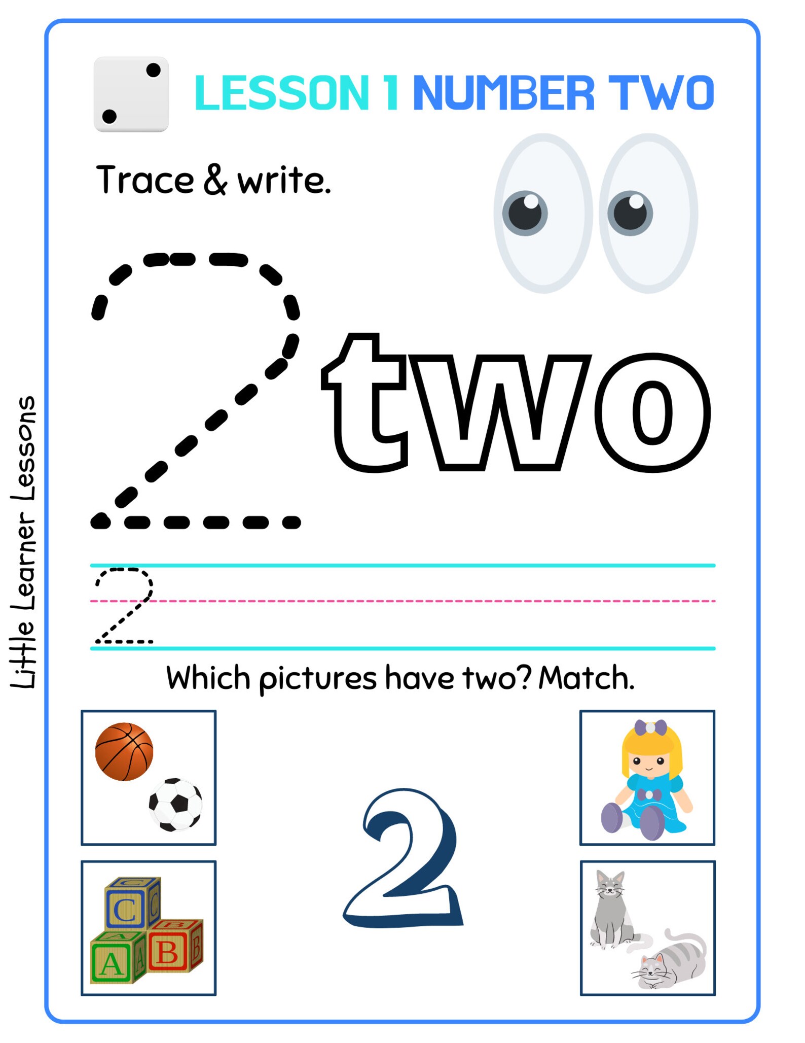 Printable Preschool & Kindergarten Math Workbook Numbers 0 5 - Etsy