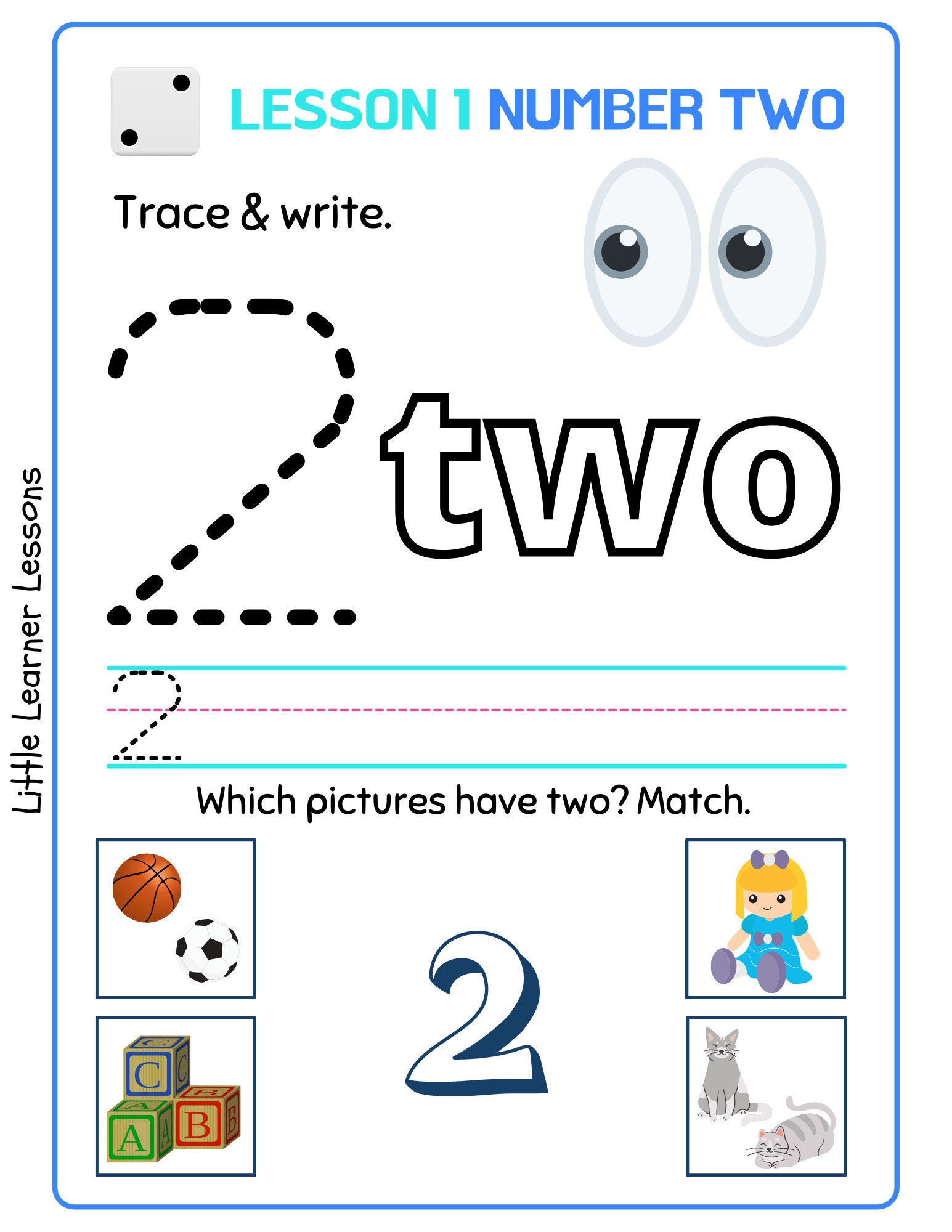 Printable Preschool & Kindergarten Math Workbook Numbers 0 5 - Etsy