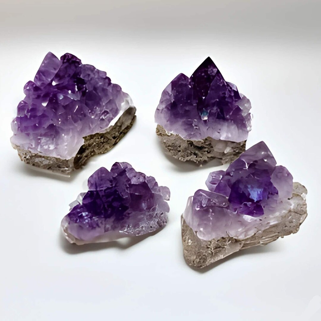 Mini or Small AMETHYST Geode Clusters * 1-2"+ Size * 8-12 Pcs/lb ...