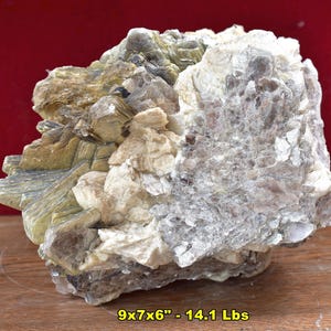 Large Muscovite MICA Flower spray RARE Pegmatite Mineral Specimen From ...