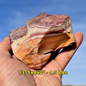 WONDERSTONE RHYOLITE Mineral Specimens 4-8 Size Choice of 10 Colorful ...