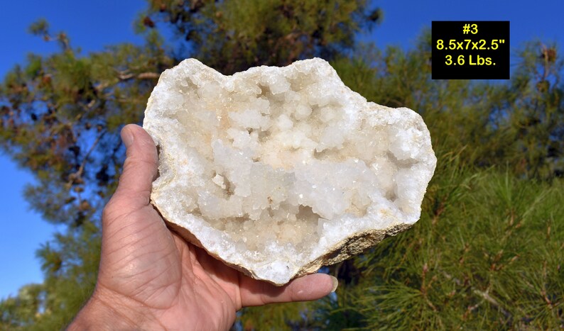 Extra Large HOLLOW Quartz CRYSTAL GEODES Choice of 10 - Etsy