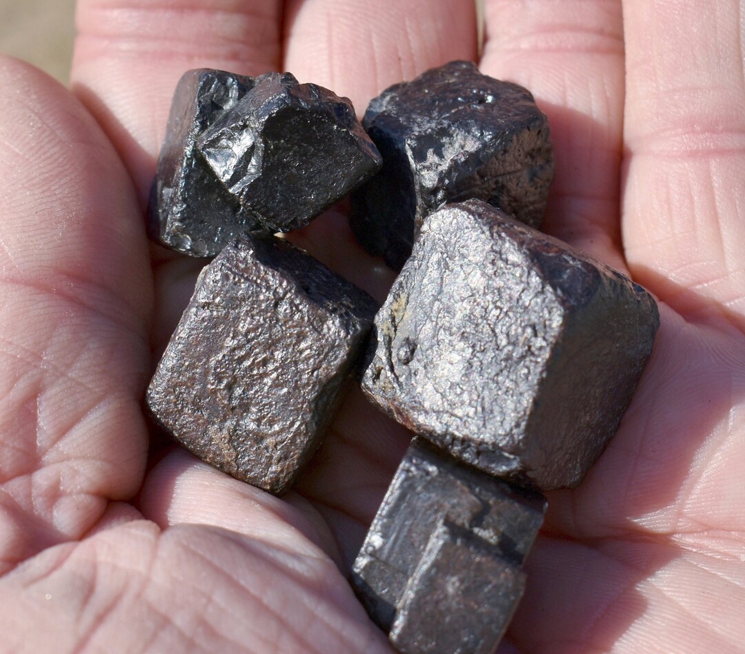 PYRITE PSEUDOMORPH Limnonite After Pyrite Mineral Specimens 1/2-1 Size ...