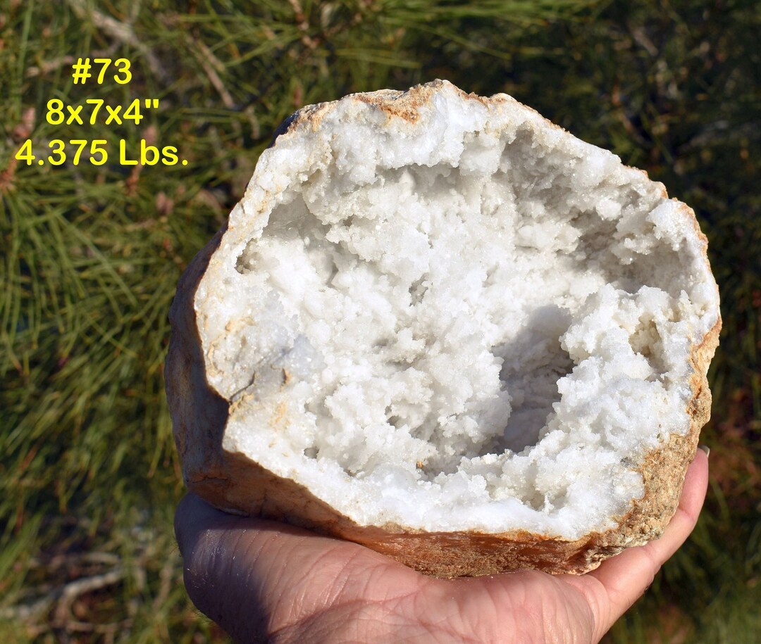 Extra Large Hollow Quartz CRYSTAL GEODES Choice of 10 - Etsy