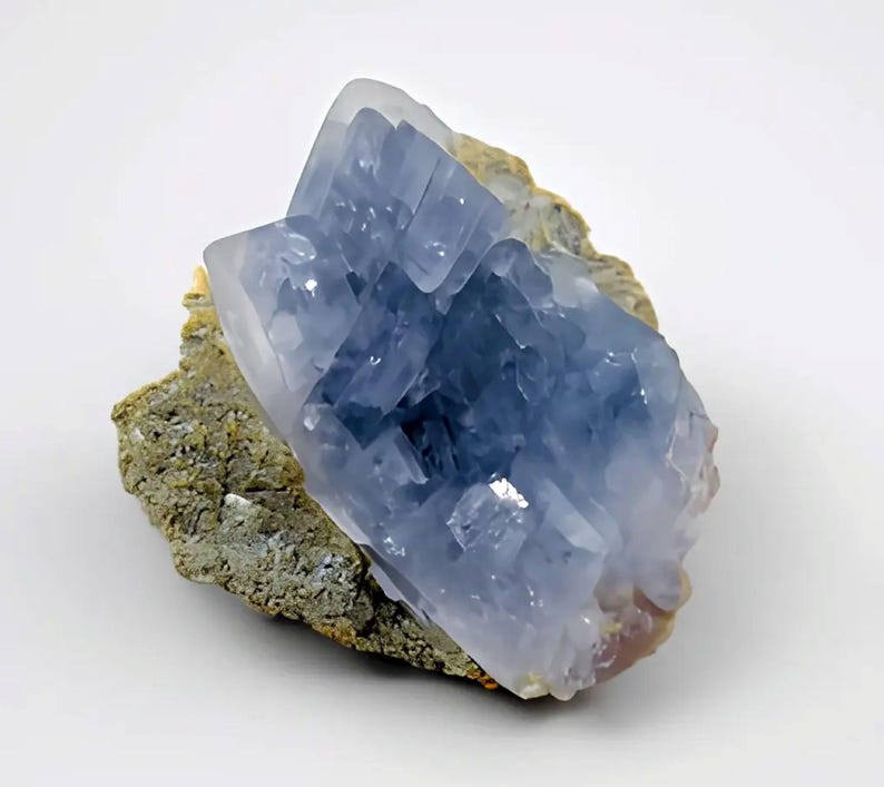 CELESTITE Mineral Specimens * Blue Strontium Ore Crystal Mineral ...