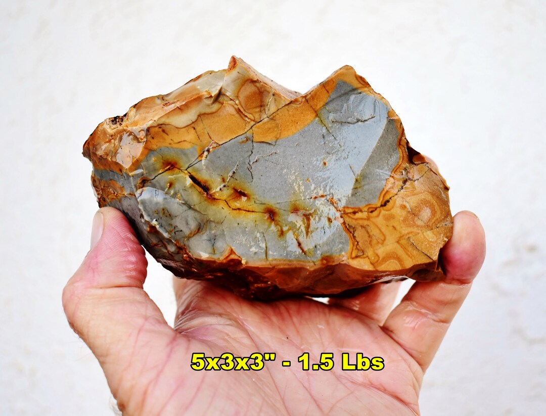 RHYOLITE WONDERSTONE Mineral Specimen 5x3x3 1.5 Lbs Colorful Jasper ...