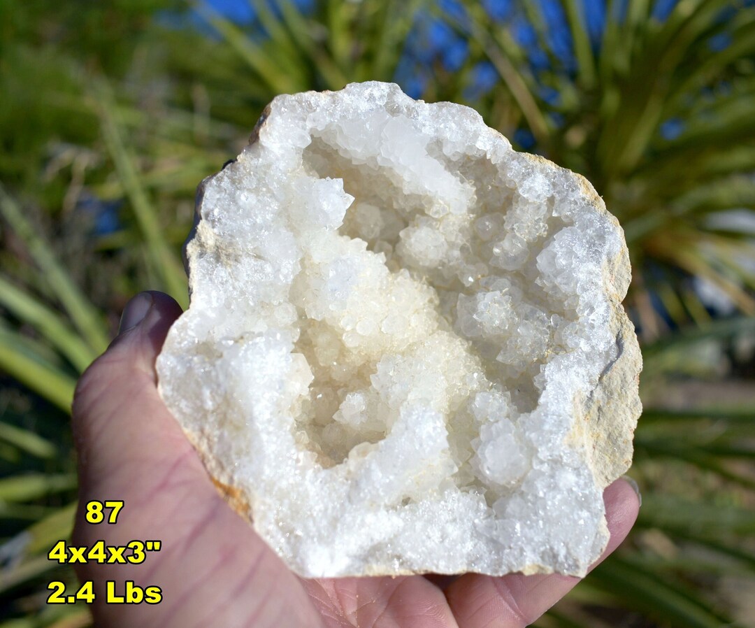 Extra Large Hollow Quartz CRYSTAL GEODES Choice of 10 5-10 Quartz ...