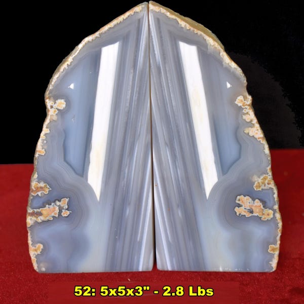 Geode Bookends - Etsy