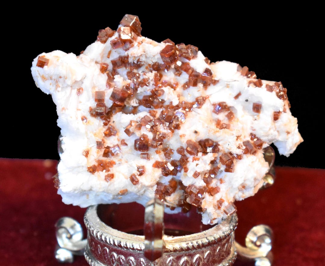 Red VANADINITE Mineral Specimens * 1-2" Rare Mineral * Brilliant ...