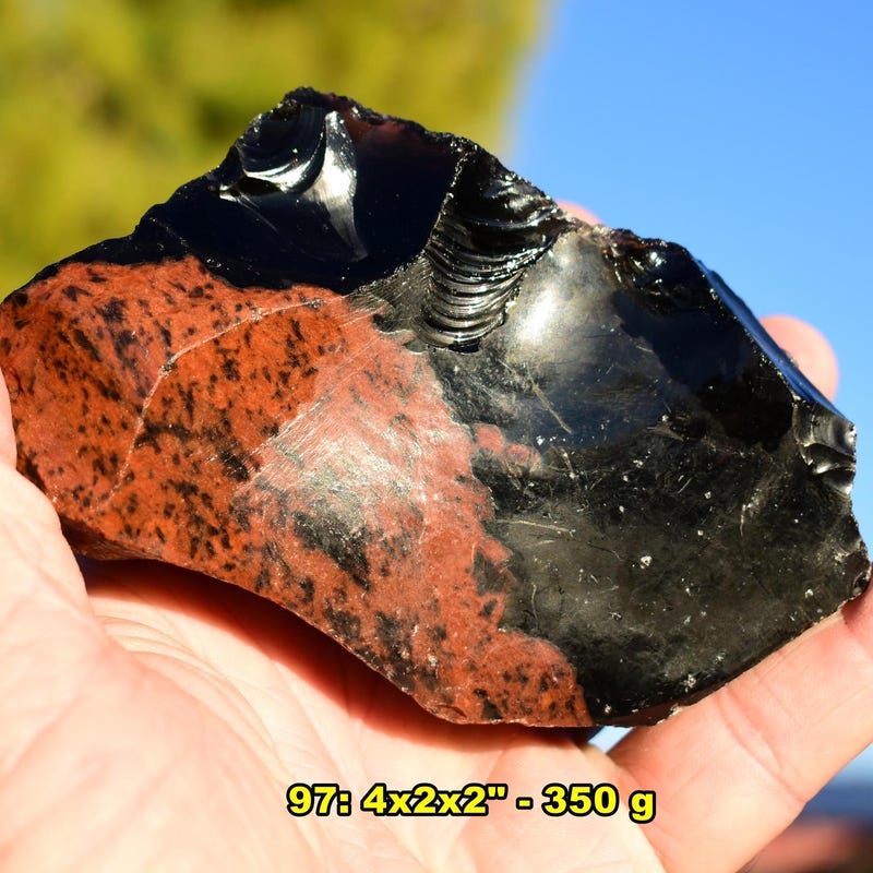 Red Obsidian - Etsy