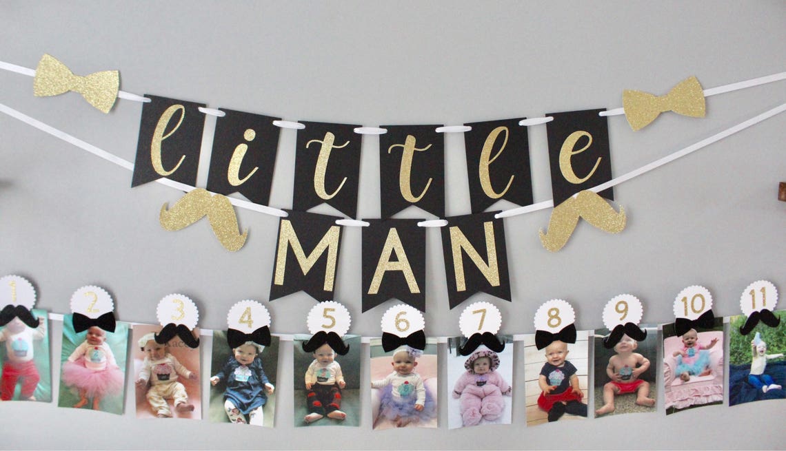 Little man little man birthday little man decorations mr. | Etsy