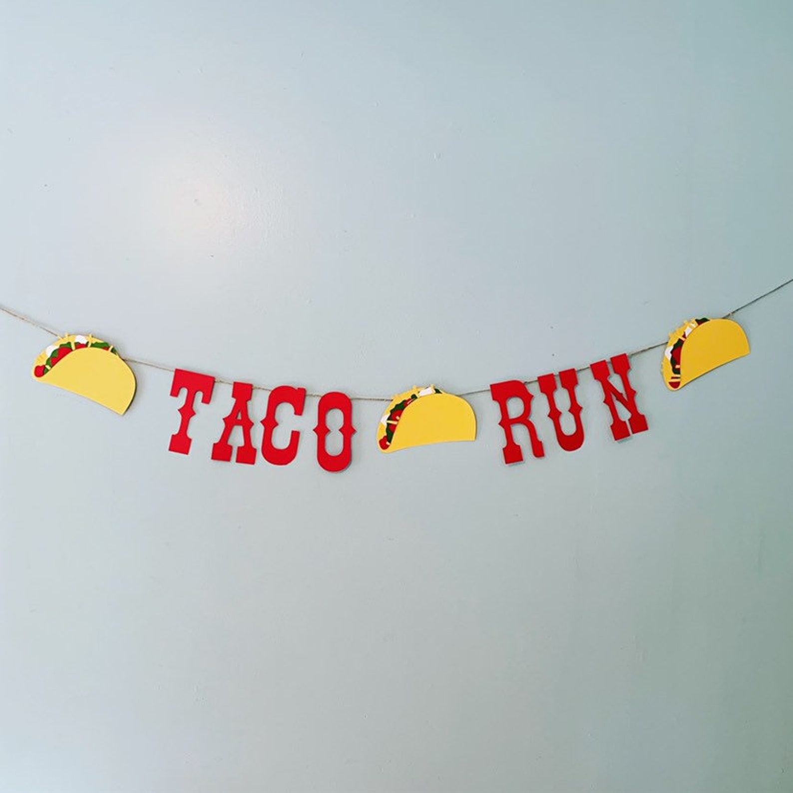 Taco Bar Banner Taco Banner Taco Decor Fiesta Banner - Etsy