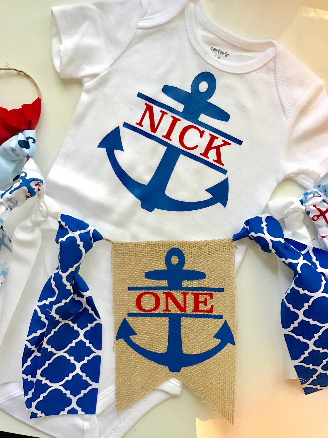 Nautical First Birthday Boys First Birthday Nautical - Etsy