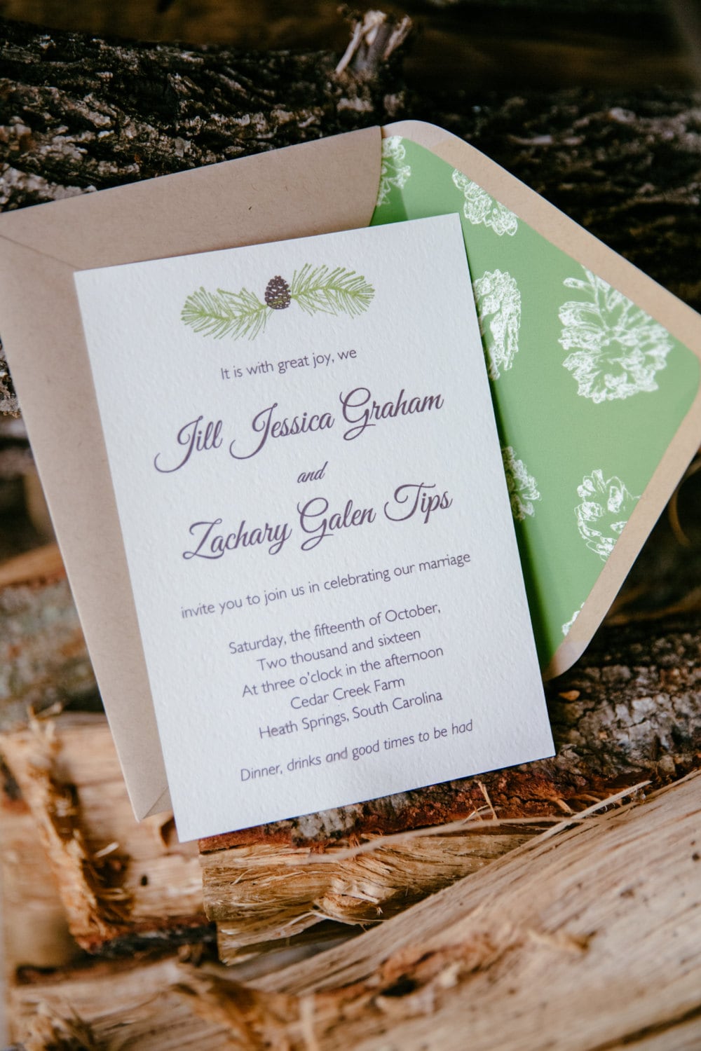 Custom Wedding Invitations - Etsy