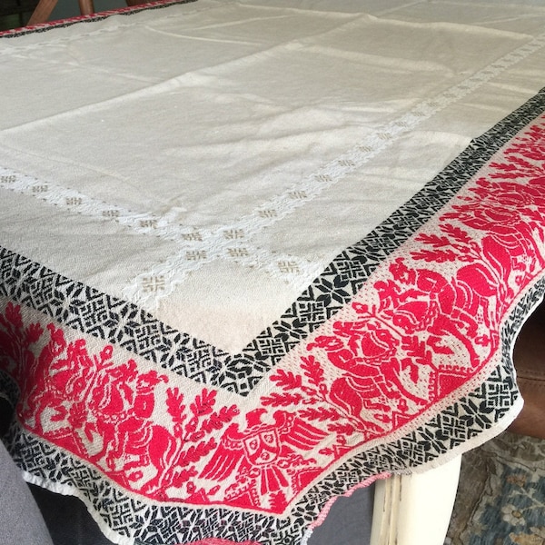 Farmhouse Tablecloth - Etsy