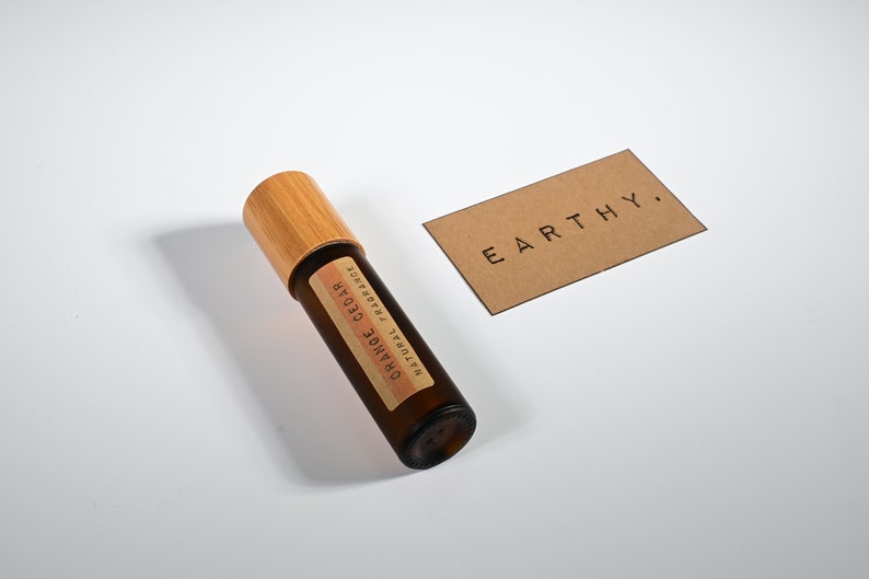 Orange Cedar Essential Fragrance Natural Cologne - Etsy