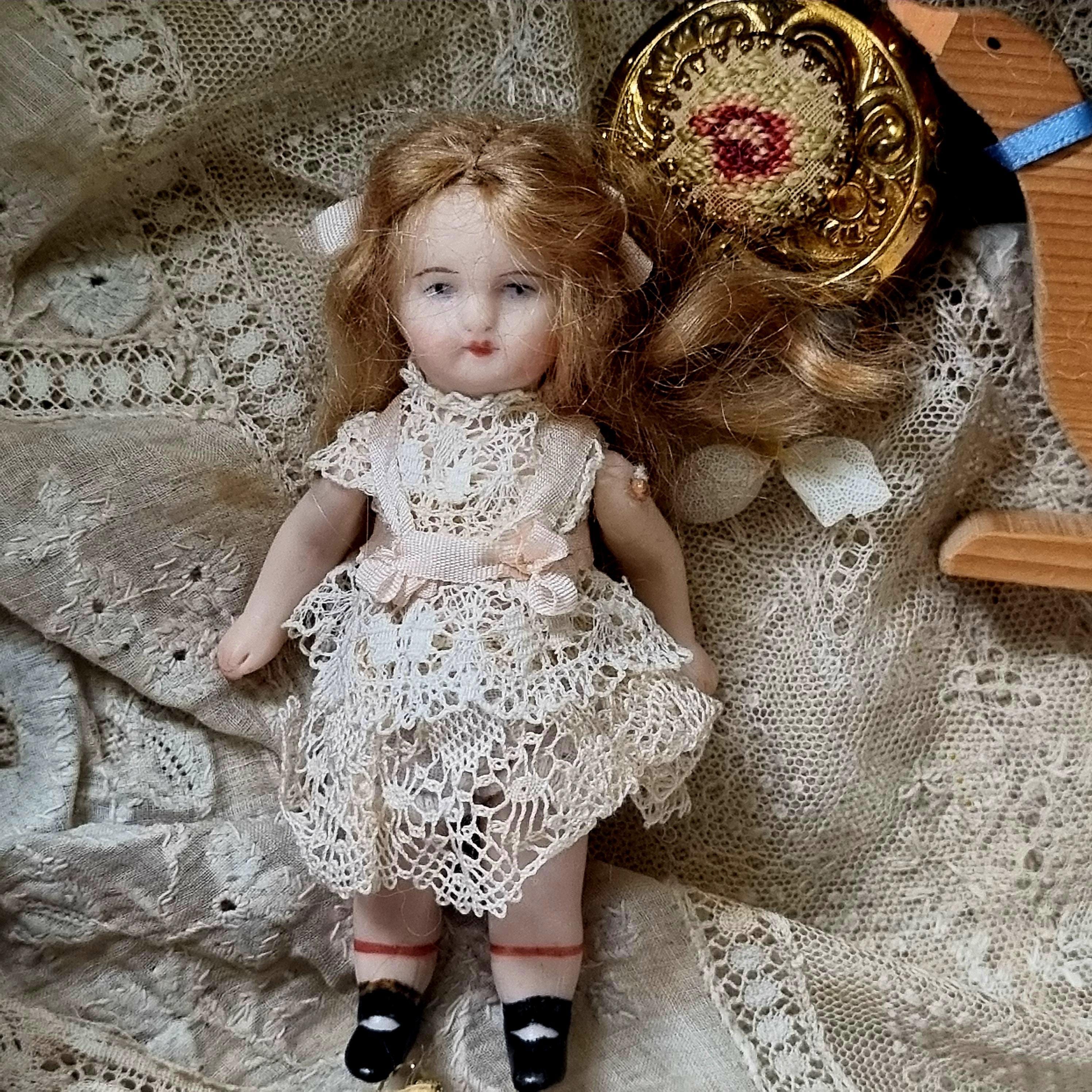Vintage Mignonette Doll in German Easter Egg: Miniature Accessories - Etsy
