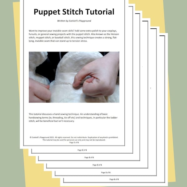 Puppet Tutorial - Etsy