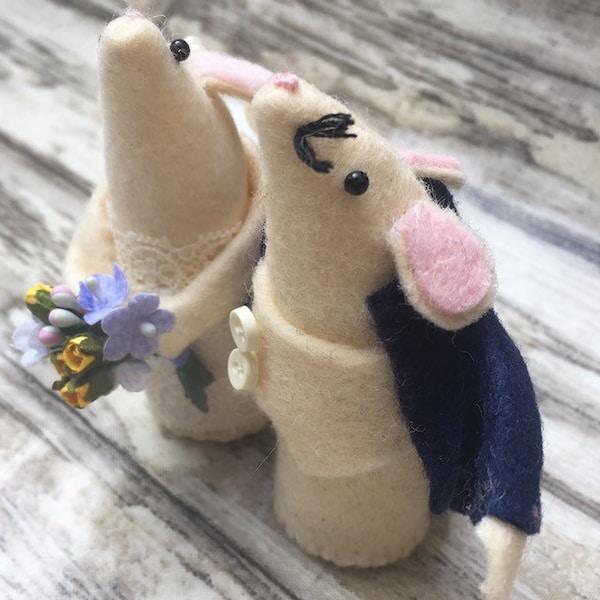 Felt Mice - Etsy UK