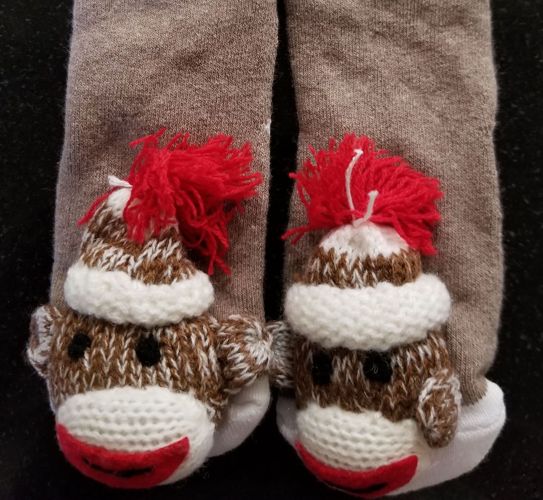 Plush Stuffed Animal Socks Lil Traveler Comfortable Warm Sock - Etsy