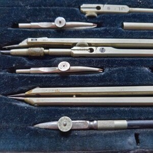 Antique-e.o. Richter-technical Drawing Compass Set-1920's - Etsy UK