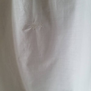 Antique Victorian Nightgown-daisy Whitework-featherwork Embroidery ...