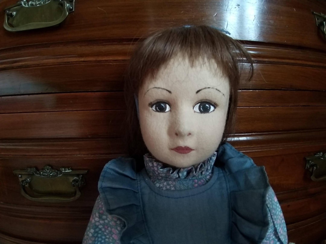 Rare Merrythought Limited Edition Felt Doll Lucy No. 26 of 500-17 Doll ...