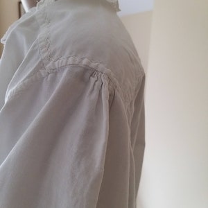 Antique Victorian Nightgown-daisy Whitework-featherwork Embroidery ...