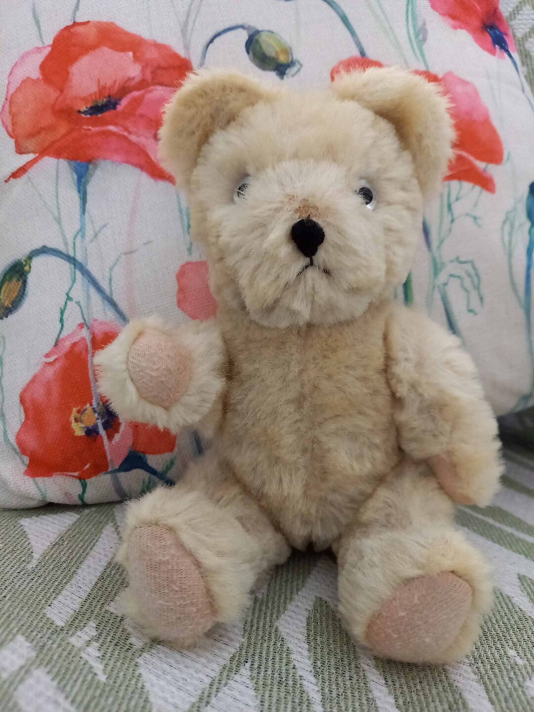 Vintage Teddy Bear-pure Wool Bear-vintage Bear-shanghai Dolls - Etsy